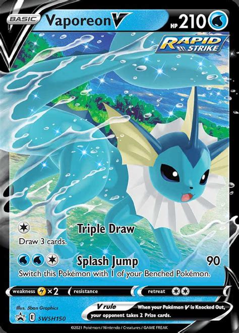 Kingler Vmax Wet Water Deck Pokemoncard