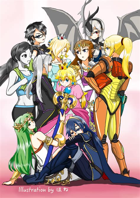 Safebooru 6girls Bayonetta Bayonetta Character Bayonetta 2 Blonde Hair Fire Emblem Fire