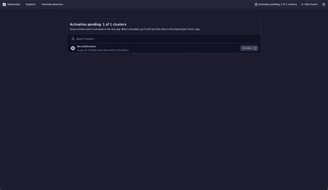 Enable Kubernetes Experience For Existing Clusters — Dynatrace Docs
