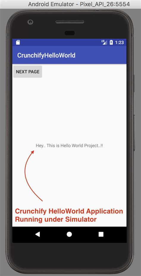 How To Build Your First Hello World Android App With Android Studio Crunchify