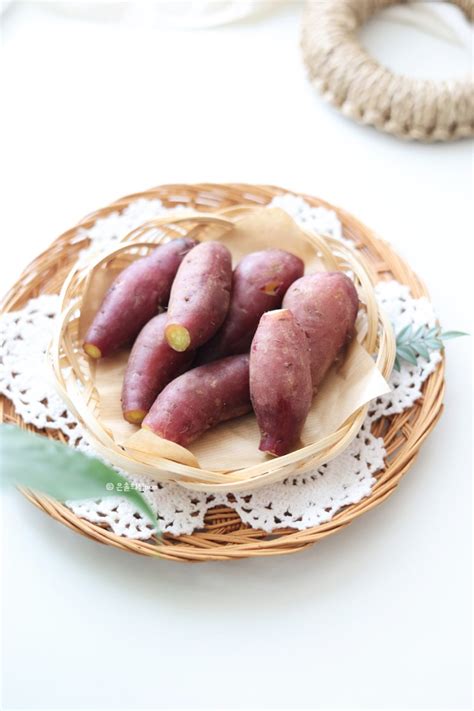 밤고구마 찌는법 시간 냄비 고구마 찌기 칼로리 네이버 블로그