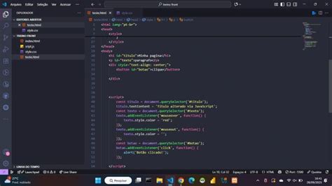 Programação Ads Javascript Estudos Faculdade Developer Webdeveloper Unopar Vscode