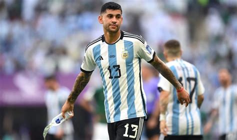 Cristian Romeros Argentina 2022 World Cup Final Signed Shirt