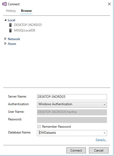 SQL Support In R Tools For Visual Studio NaadiSpeaks