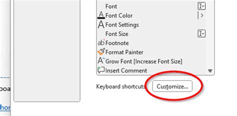 Word Keyboard Shortcuts Add Change Or Remove Office Watch