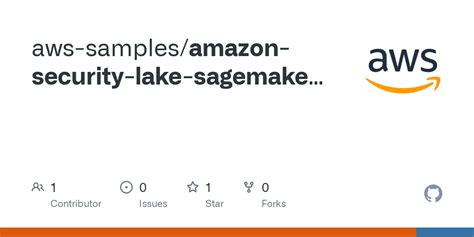 Github Aws Samplesamazon Security Lake Sagemaker Workshop