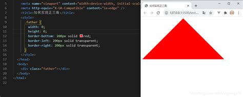 如何用css实现正三角、倒三角?正序倒序小三角css Csdn博客 如何用css实现正三角、倒三角?正序倒序小三角css Csdn博客
