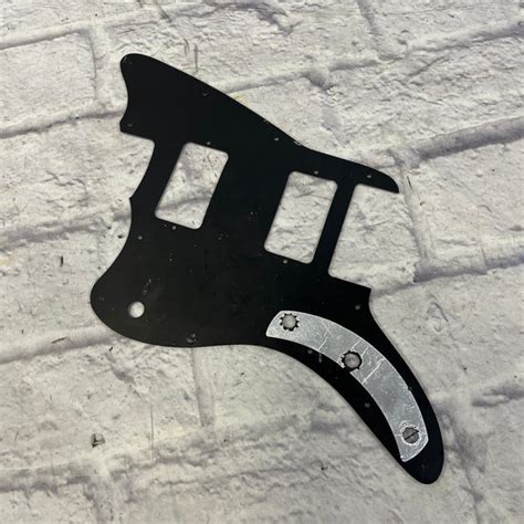 Squier Affinity Jazzmaster Hh Black Pickguard Pickguard Evolution Music