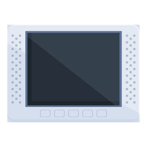 Alarm Intercom Icon Cartoon Vector Door System 14349836 Vector Art At
