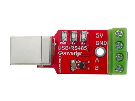 USB To RS485 Serial Converter Module Fares PCB