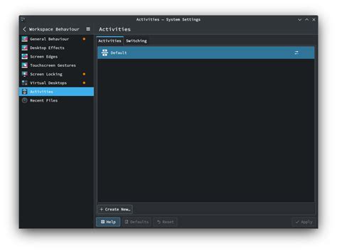 Creating New Activites Seems Unintuitive Brainstorm Kde Discuss