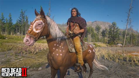 Playing As A Native American In Red Dead Redemption 2 Rdr2 Youtube