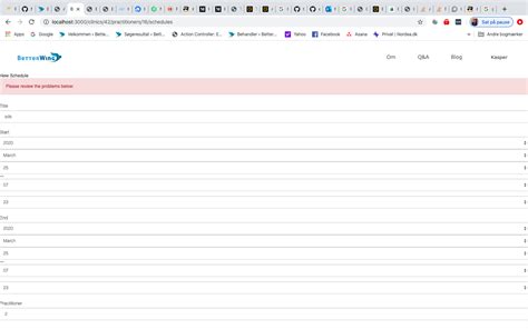 When Hitting Submit My Rails App Form Shows An Error Message Stack Overflow