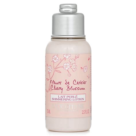 Loccitane Cherry Blossom Shimmering Lotion 75ml 2 5oz Fresh Beauty Co New Zealand