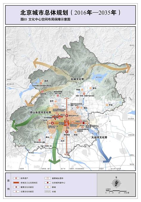 北京城市总体规划 2016年2035年附图 码迷移动版 m mamicode