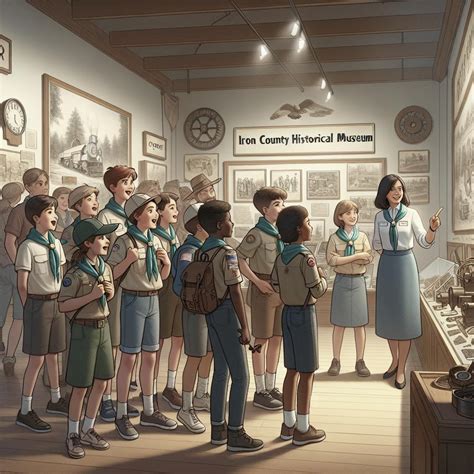 Exploring History Scout Programs At Iron County Historical Museum