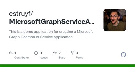 Github Estruyfmicrosoftgraphserviceappdemo This Is A Demo