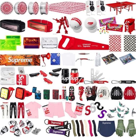 【supreme】2021fwコレクションに登場するアクセサリー（accessory） Up To Date