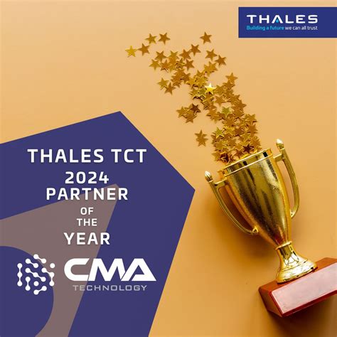 Cma Is Thrilled To To Be Recognized As Partner Of The Year For 2024 By