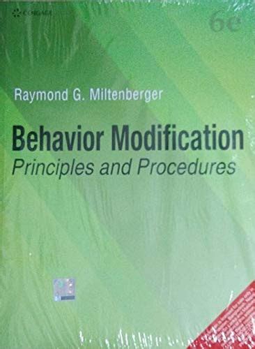 Behavior Modification Principles And Procedures Araavat