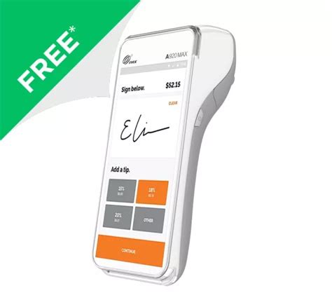 Pax A920 Bluetooth Wifi Wireless Terminal