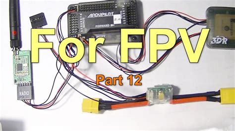 FPV Part 12 Installing Wiring APM 2 6 Telemetry Radio And MinumOSD YouTube