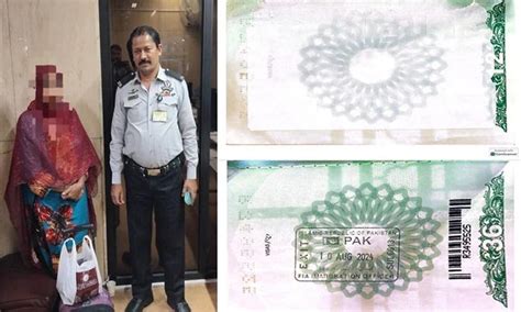 Female Beggar Passenger Offloaded At Karachi Airport