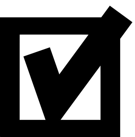 Svg Tick Spell Vote Okay Free Svg Image And Icon Svg Silh