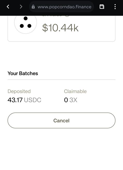 Bug 3x Ethereum I Deposite · Issue 116 · Popcorn Limited