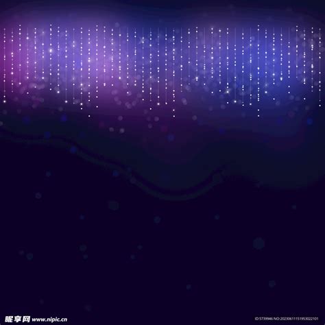 梦幻浪漫串灯星空灯带灯珠效果图设计图图片素材其他设计图库昵图网