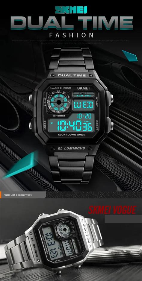 Skmei 1335 Men's Sports Watch - Fashion, Function, & Luxury
