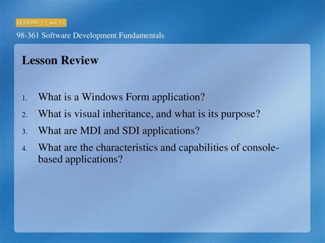 Understand Windows Forms Applications And Console Based Applications