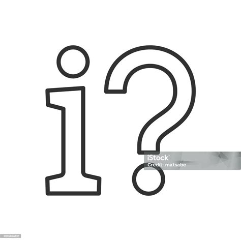 정보 및 질문 선형 아이콘입니다 편집 가능한 획이 있는 선 검색에 대한 스톡 벡터 아트 및 기타 이미지 검색 고객 기포 Istock