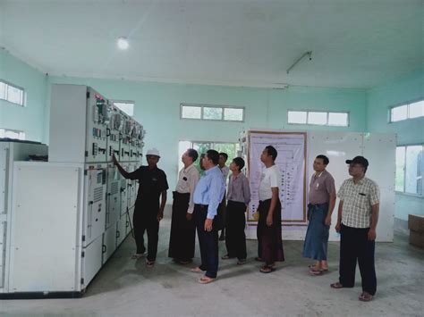 ဆိပ်ကြီးခနောင်တို မြို့နယ်အတွင်း လျှပ်စစ်ဓာတ်အား ဖြန့်ဖြူးပေး‌နေမှု အခ