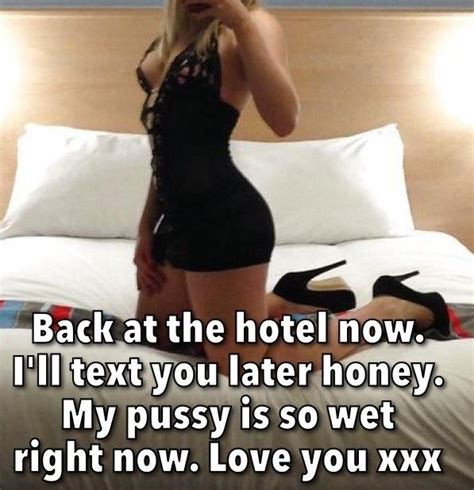 Blonde Texting Her Cuckold Pic