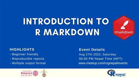 R User Community On Linkedin Rmarkdown Rugnepal Rstats Coding Opensource Analytics