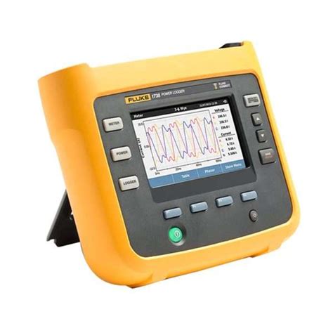 Fluke 1738 B 3 Phase Power Logger Advanced Version No Flexis Testermans