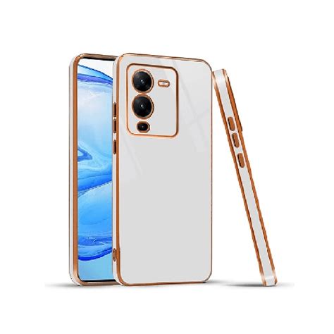 Vivo V25 Pro 5g Chrome Back Cover Premium Case Symlcart