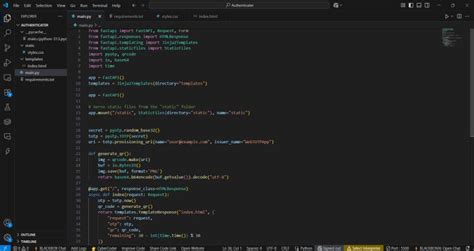 Python Fastapi Github Opensource Authenticator Codingjourney Satwik Sanjeev