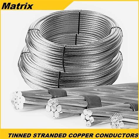 Tinned Copper Stranded Conductors For Earthing Round At Best Price In