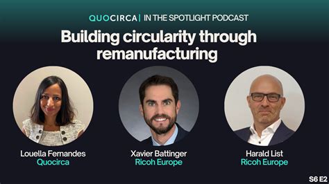 Quocirca Series 6 Building Circularity Through Remanufacturing