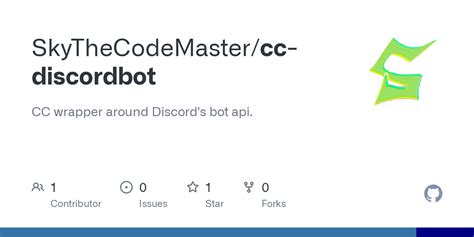 Github Skythecodemastercc Discordbot Cc Wrapper Around Discords Bot Api