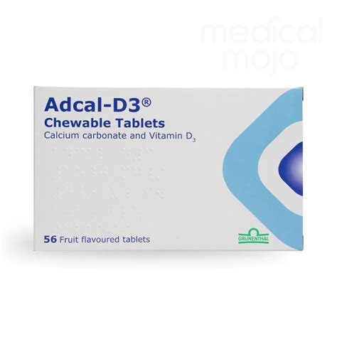 Adcal D3 Tutti Frutti Chewable Tablets Calcium And Vitamin D3