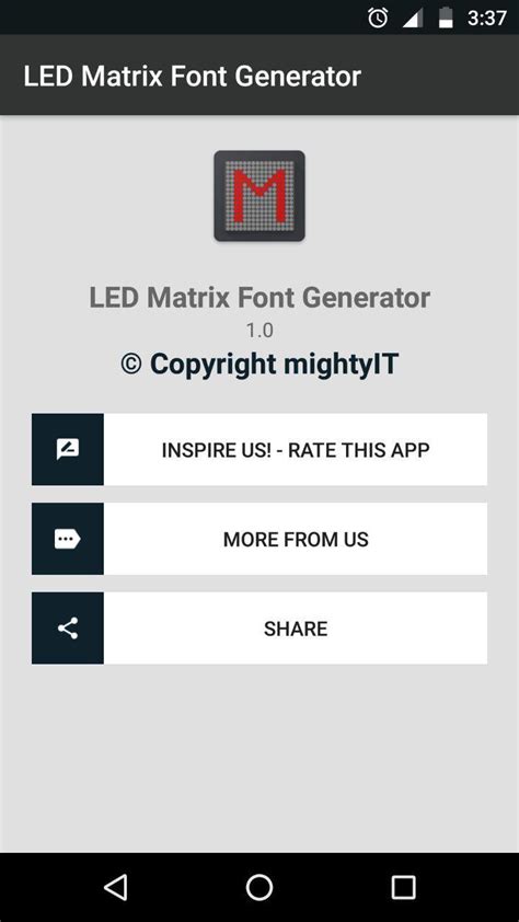 Led Matrix Font Generator Apk For Android Download