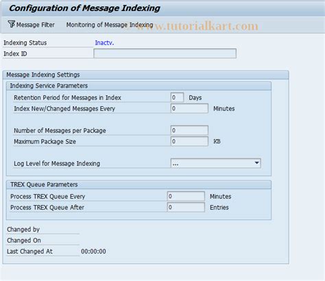 Sxms Admi Ind Sap Tcode Configuration Xi Message Indexing