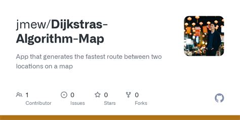 Github Jmew Dijkstras Algorithm Map App That Generates The Fastest