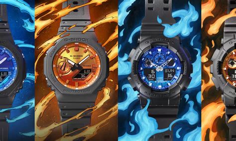The New G Shock Flame Series The Manual