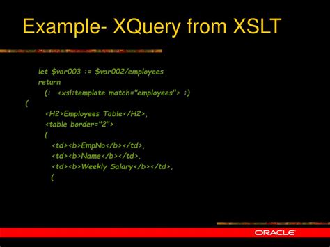 Ppt Efficient Xslt Processing In Relational Database System