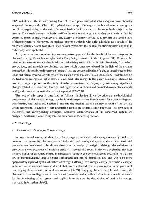 Solution Ecological Economic Evaluation Based On Emergy As Embodied Cosmic Exergy A Historical