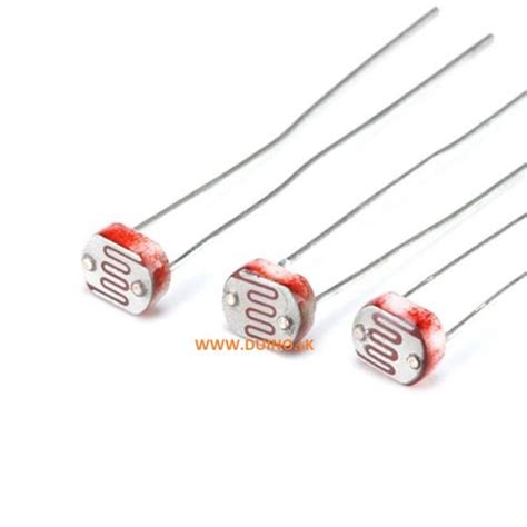 Gl5516 5516 Jm 5mm Photo Light Sensitive Resistor Ldr 1pcs Duinolk